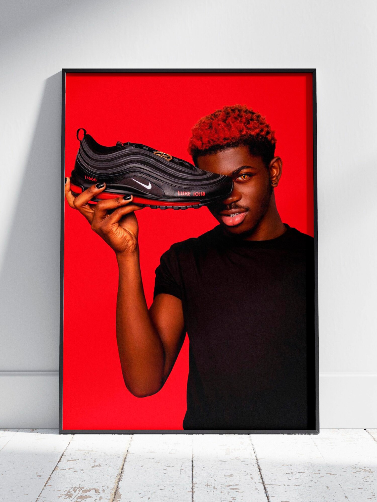 Плакат на стену для интерьера Лил Нас Икс (Lil Nas X 21) - Постер по музыке и артисту формата A4 (21x30 см)