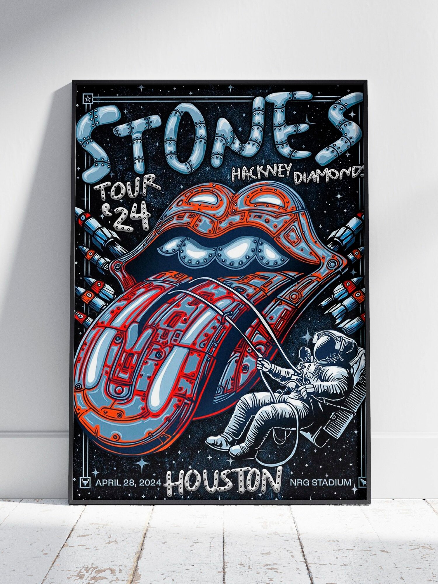 Плакат на стену для интерьера Роллинг Стоунз (The Rolling Stones 23) - Постер по музыке и артисту формата A4 (21x30 см)