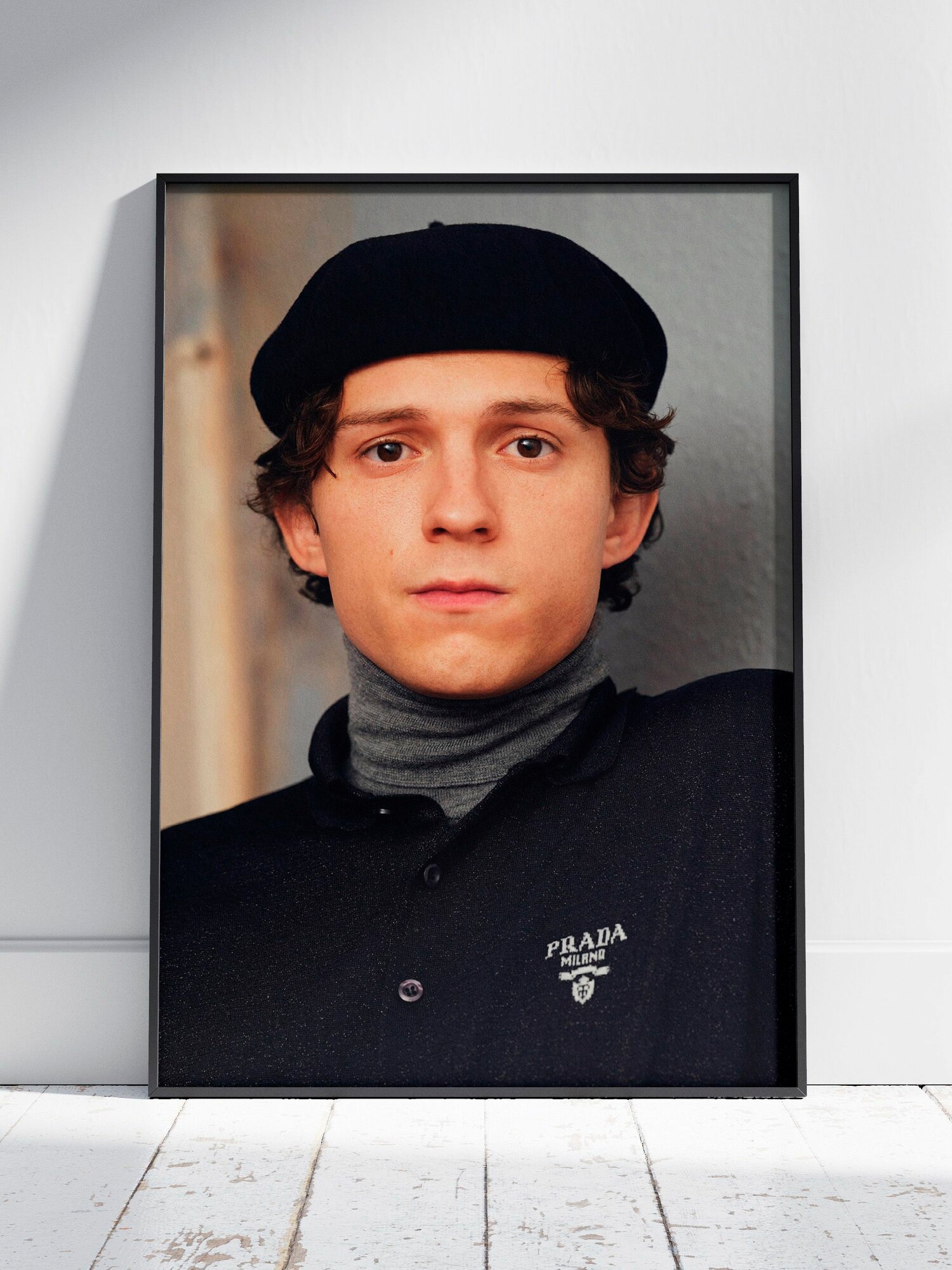 Плакат на стену для интерьера Том Холланд (Tom Holland 1) - Постер по актеру фильма, кино, сериала формата A4 (21x30 см)