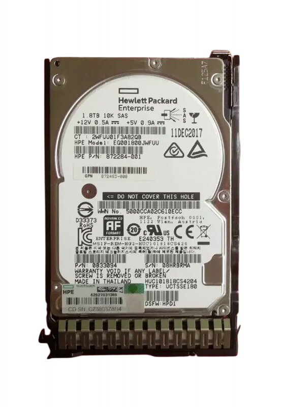 Жесткий диск HP 0B33094 1,8Tb SAS 2,5" HDD