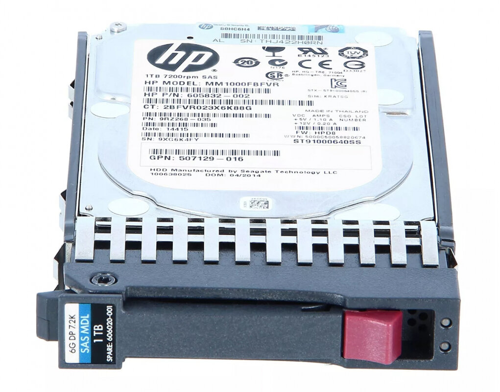 Жесткий диск HP 605835-B21 1Tb SAS 2,5" HDD