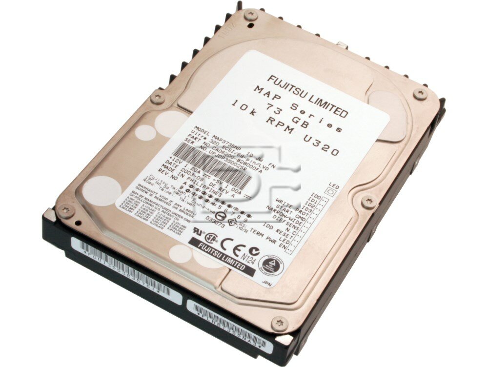 Жесткий диск Fujitsu MAP3735NP 73,5Gb U320SCSI 3.5" HDD