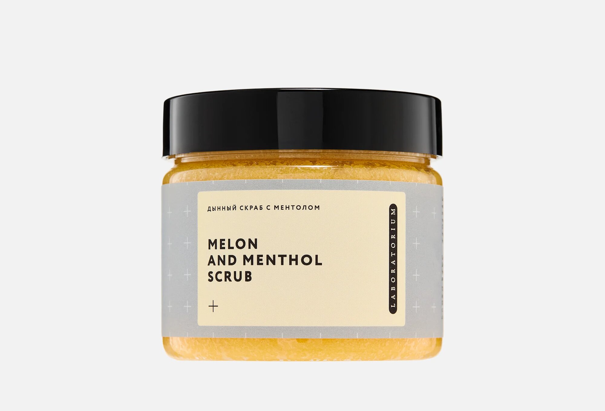 Дынный скраб Laboratorium Melon & Menthol, органический, натуральный, 300мл