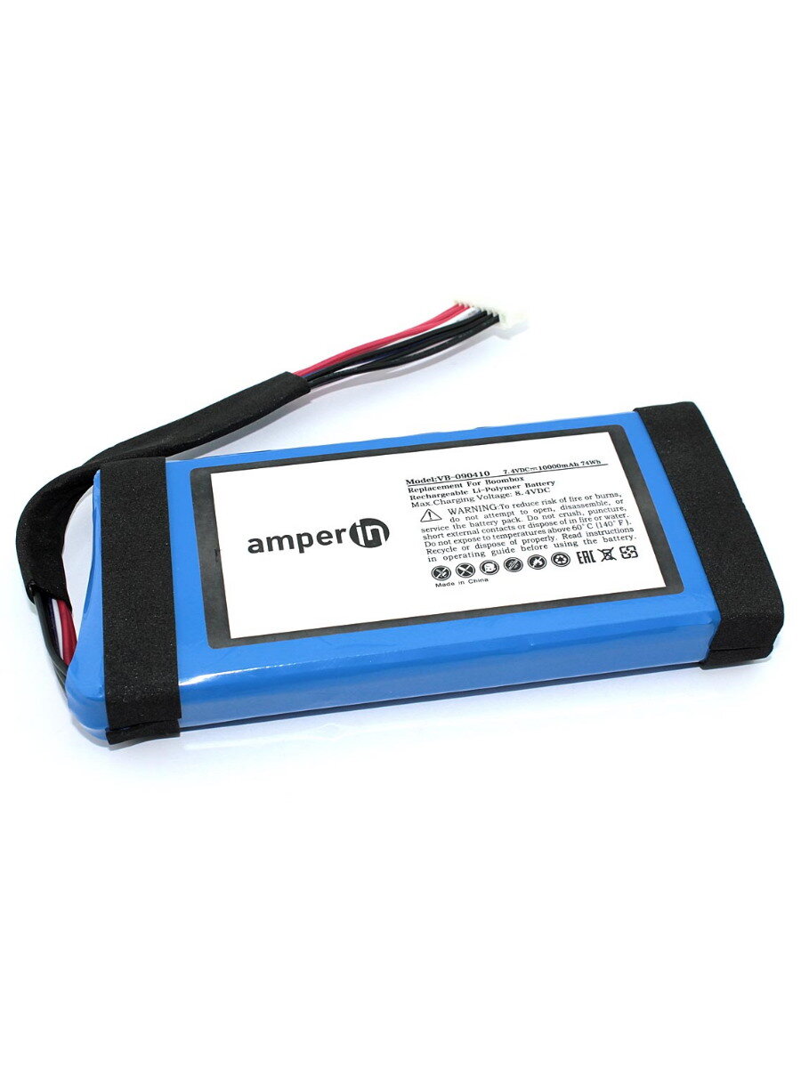Аккумулятор для акустики JBL Boombox, GSP0931134 01, 7.4V, 10000mAh, код mb090410