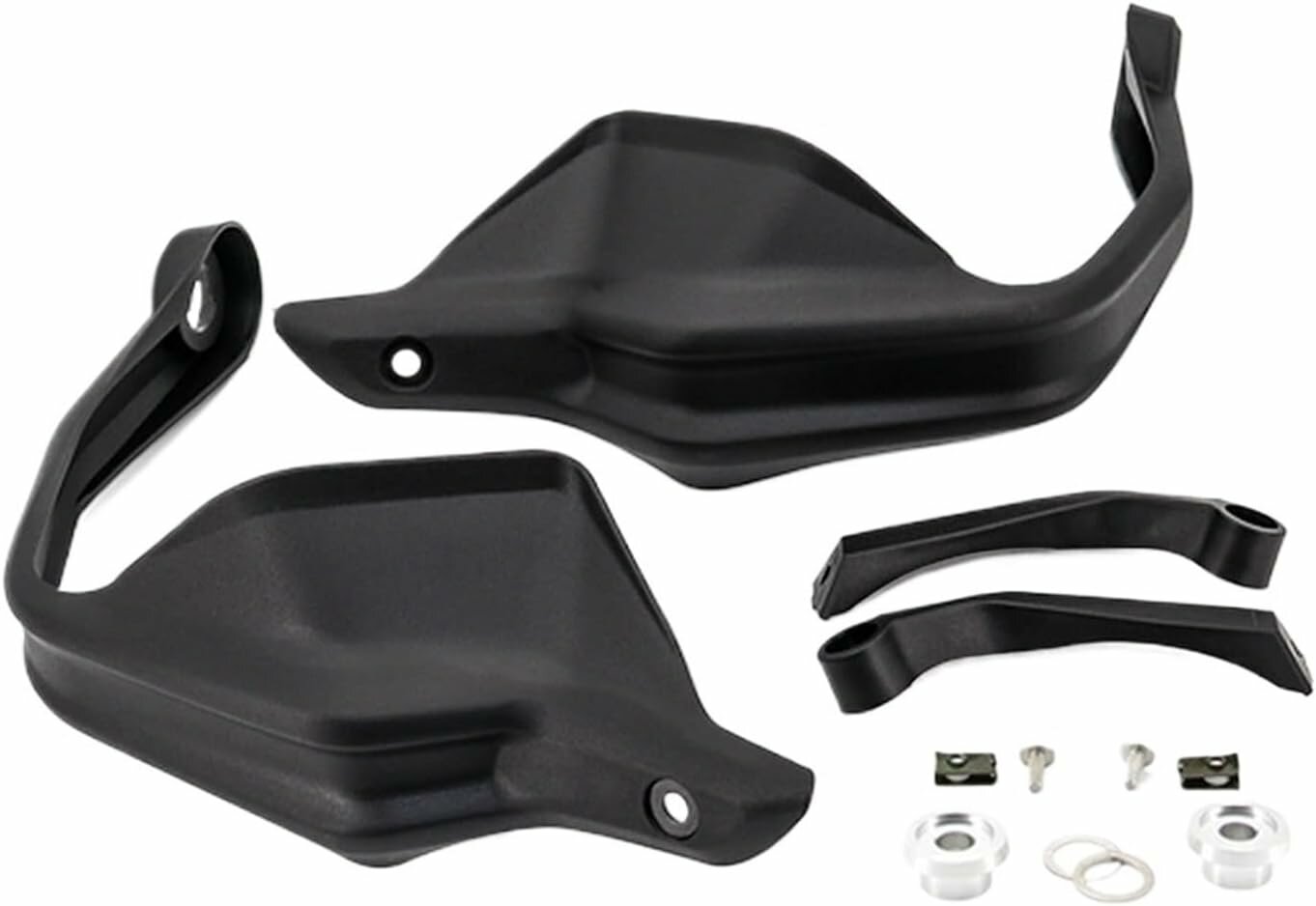 Защита рук для мотоцикла BMW R1200R/R1250R (2014-2022), черная, стальной каркас
