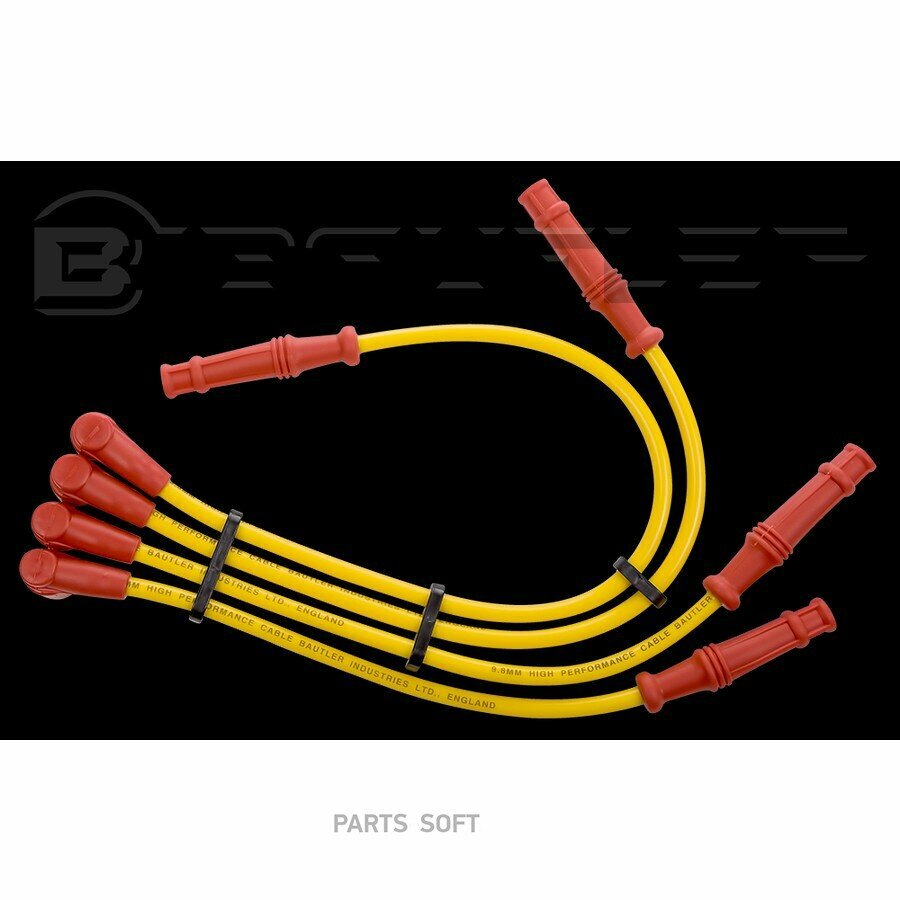 Провода высоковольтные ВАЗ 2108-2111 инжектор двигатель 8кл, 9.8 mm BAUTLER от официального дистрибьютора, BAUTLER, артикул BTL0010IWS