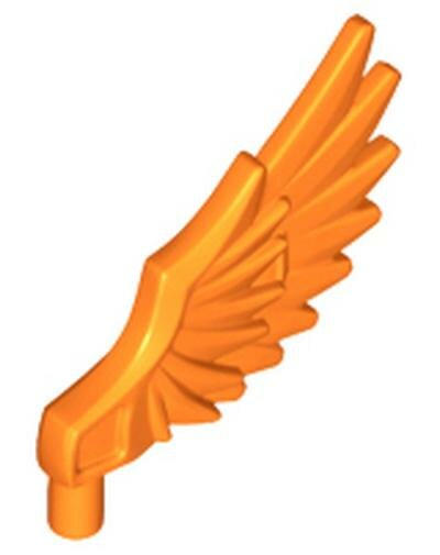 Деталь Lego 11100 Minifigure Wing Feathered