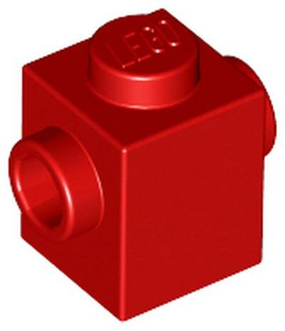 Деталь Lego 47905 Brick, Modified 1 x 1 with Studs on 2 Sides, Opposite