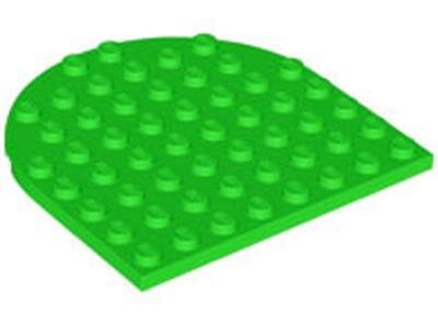 Деталь Lego 41948 Plate, Round 8 x 8 Rounded End