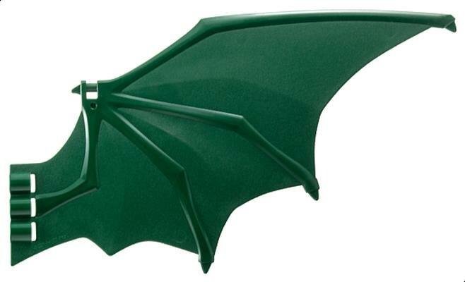 Деталь Lego 5981 Dragon Wing 19 x 11 with Bar Handle and 3 Pin Holes