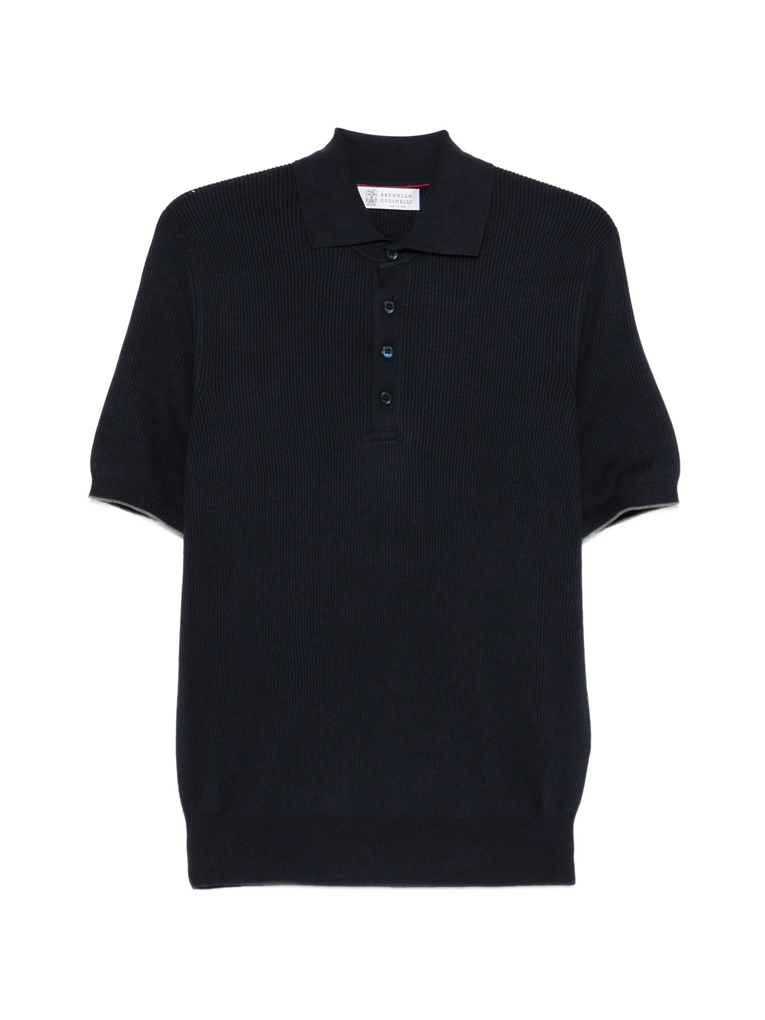 Рубашка Ribbed polo shirt