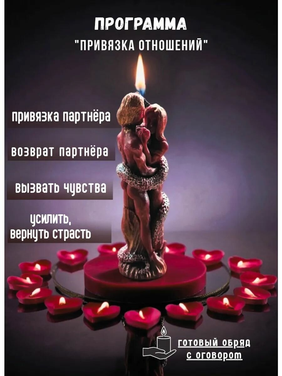 Свеча программная "Привязка отношений"