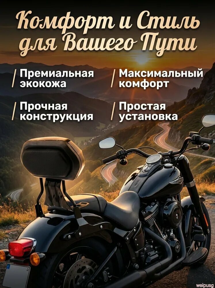 Спинка для мототехники