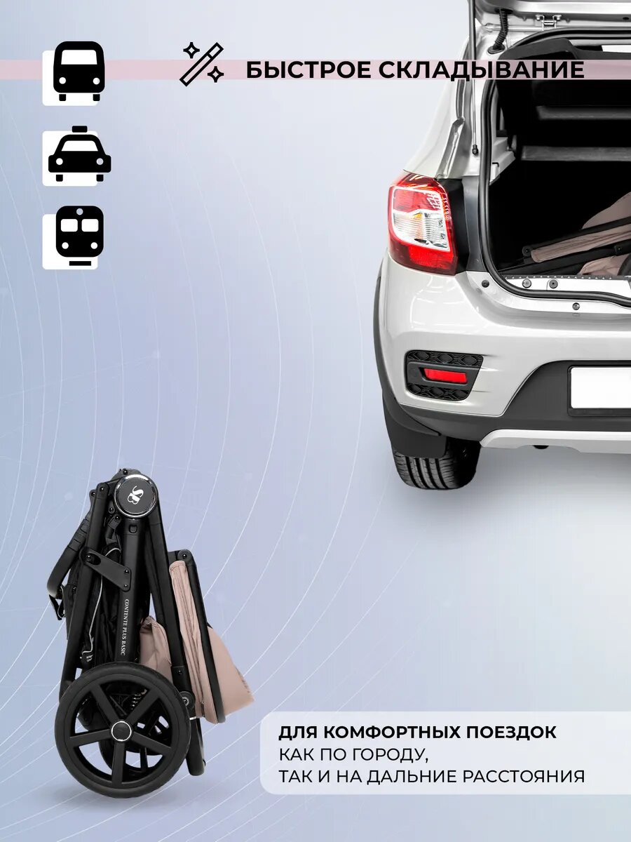 Прогулочная коляска всесезонная Contente Plus Basic — фото 1