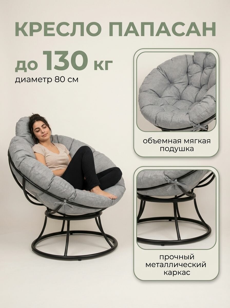 Комплект садовых кресел Папасан 2 шт.