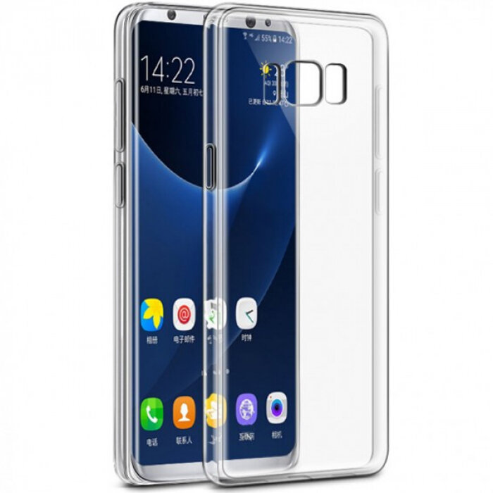 Ультратонкий силиконовый чехол для Samsung G955 Galaxy S8 Plus