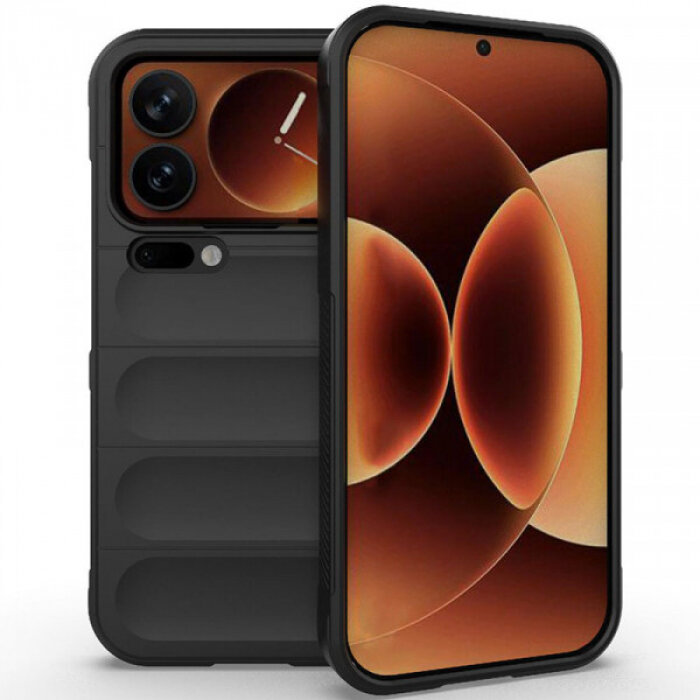 Flex Silicone Противоударный чехол для Xiaomi Mi 17 Pro с защитой камеры и микрофиброй
