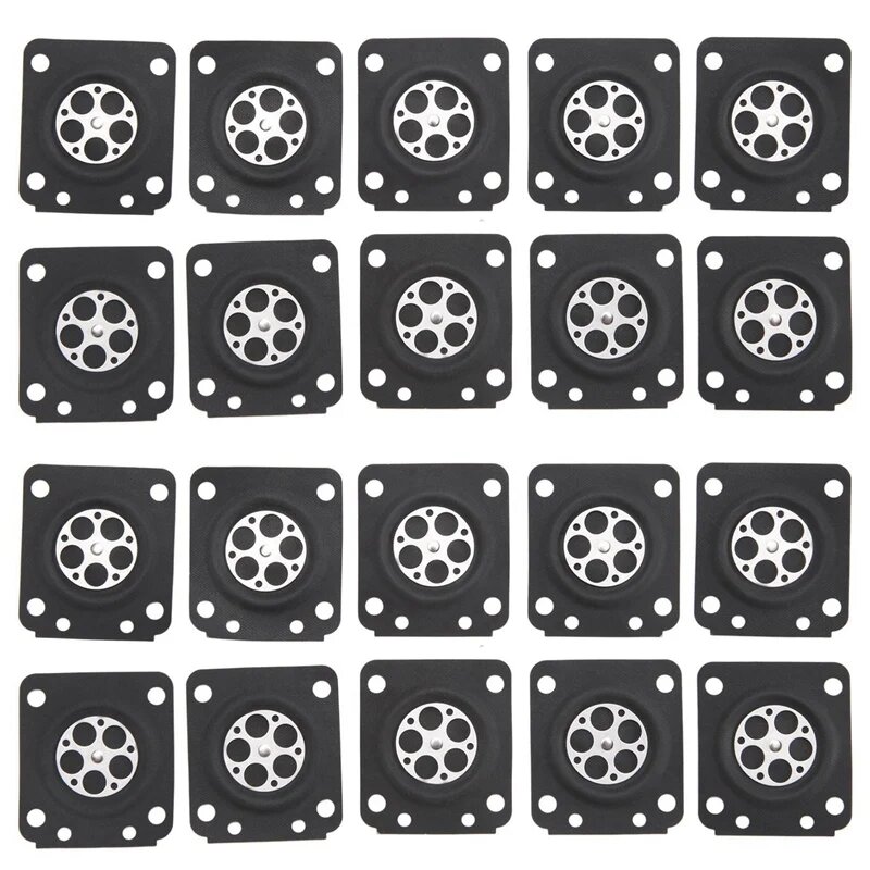 20 шт. детали карбюратора, набор мембранных прокладок карбюратора бензопилы для карбюратора бензопилы Zama Ms210 Ms230 Ms2500, цепная пила