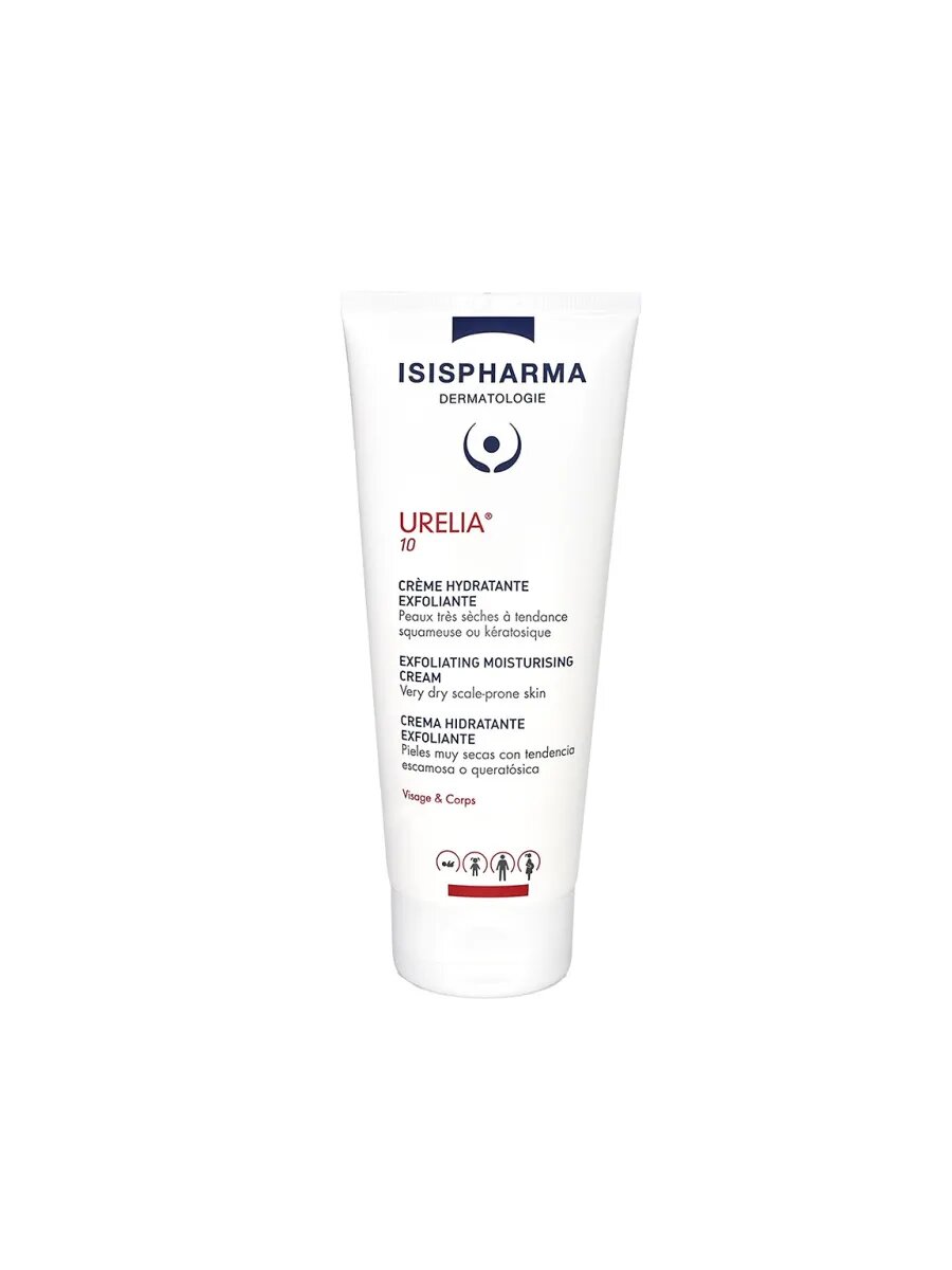 IsisPharma Urelia 10 Крем для тела увлажняющий, смягчающий на