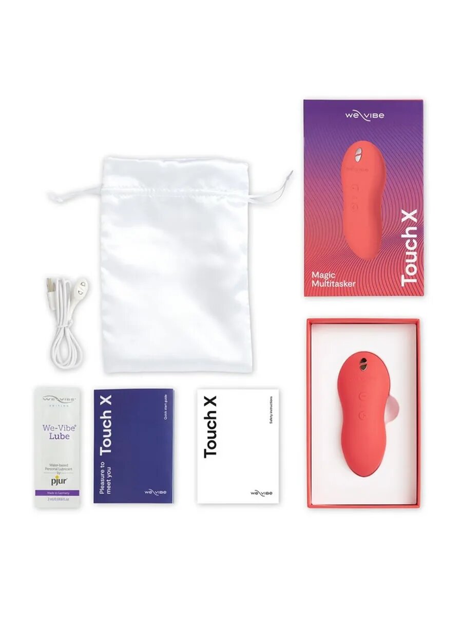 WE-VIBE Touch X, Вибратор Touch X коралловый