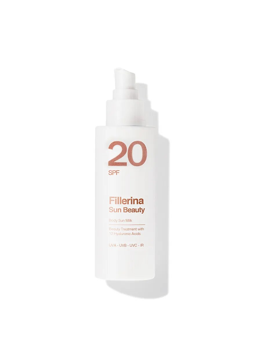 FILLERINA Sun Beauty Body Sun Milk Молочко для тела c 150 мл