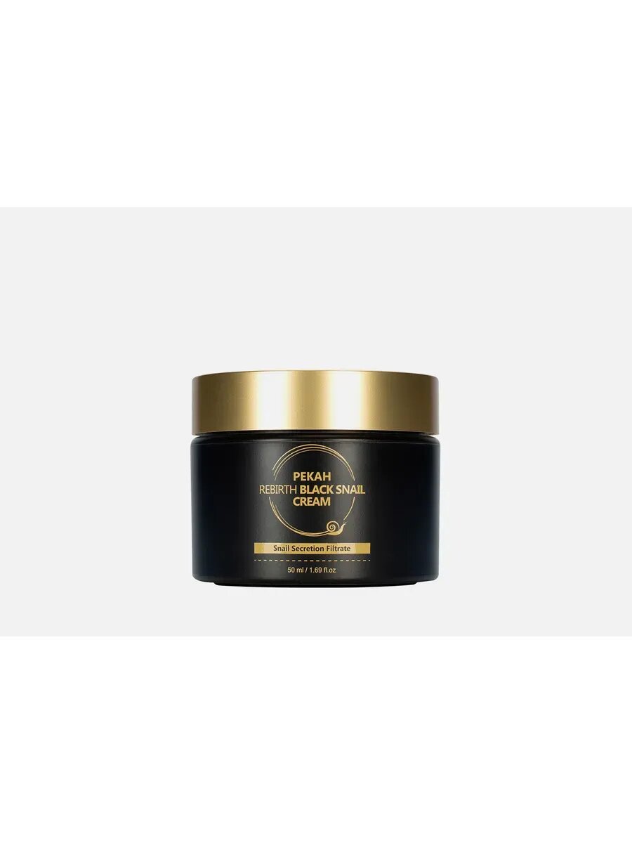 PEKAH Rebirth Black Snail Cream Крем с муцином черной 50мл