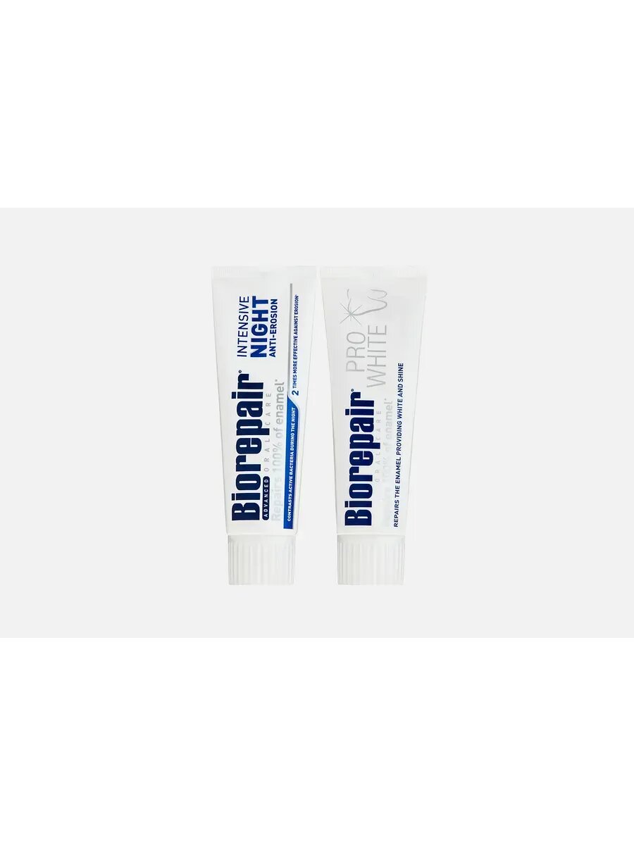 BIOREPAIR Protection and Shine Набор зубных паст