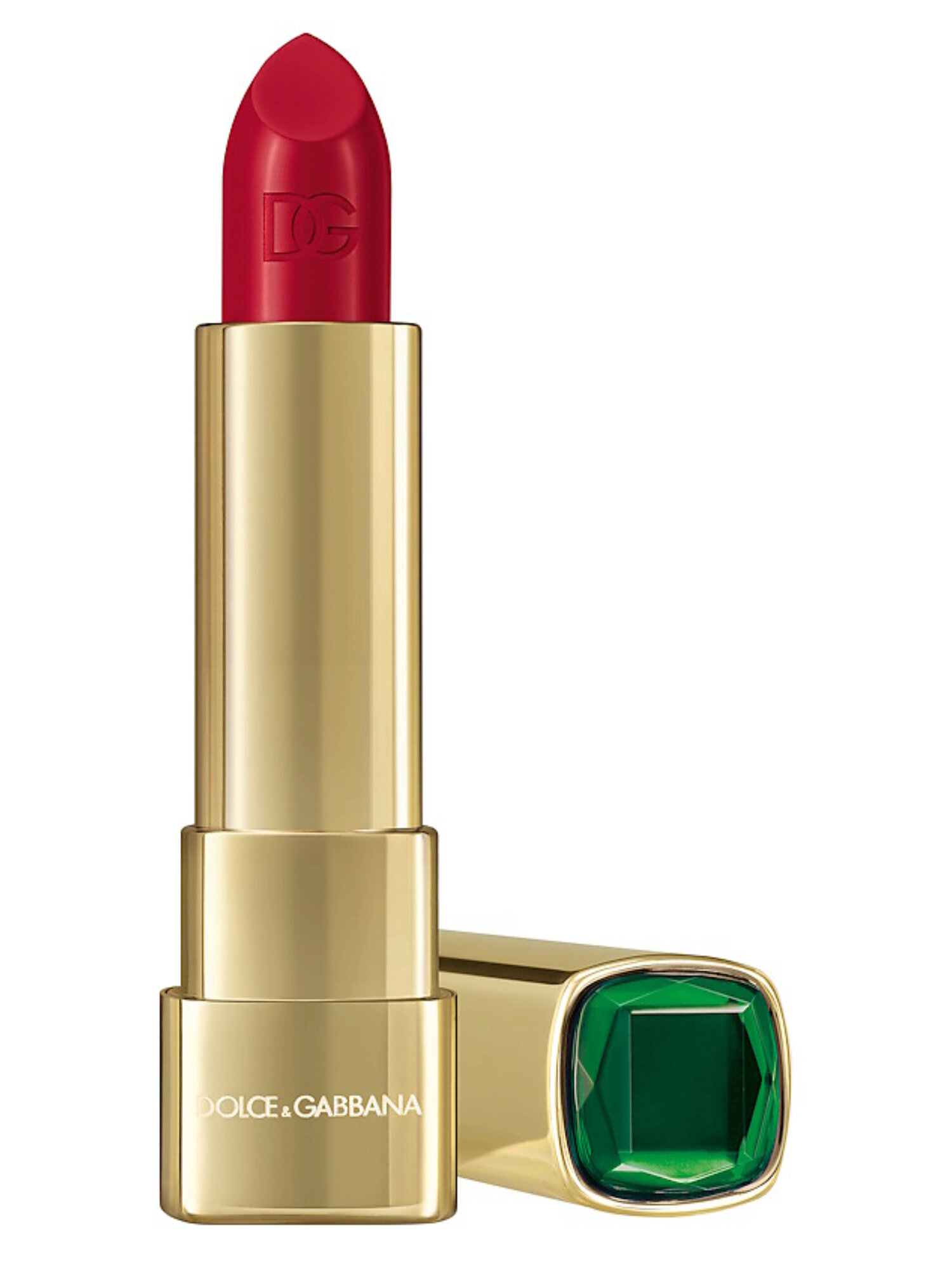 DOLCE&GABBANA Помада для губ Gemstone Lipstick (420 Emerald Scarlet)