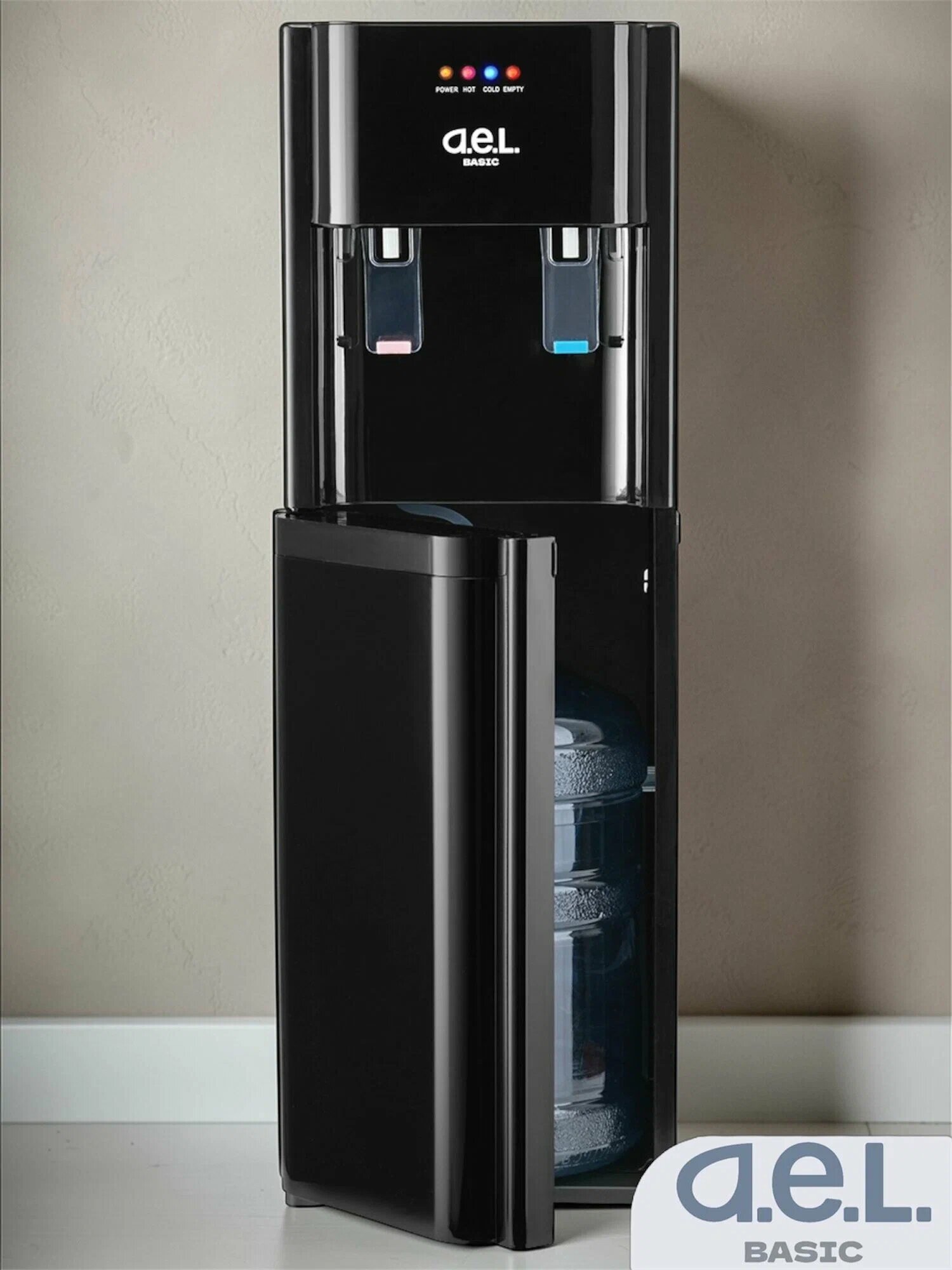 Кулер "A.E.L.BASIC LD-816A Black", с нижней загрузкой, гарантия 12 месяцев