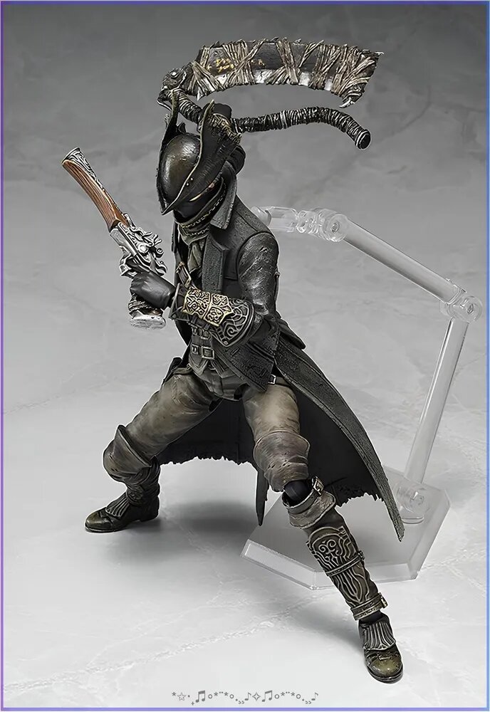 Фигурка Bloodborne Hunter из игры Bloodborne, копия охотника, ПВХ, 1 шт, цвет Bloodborne 367 — фото 1