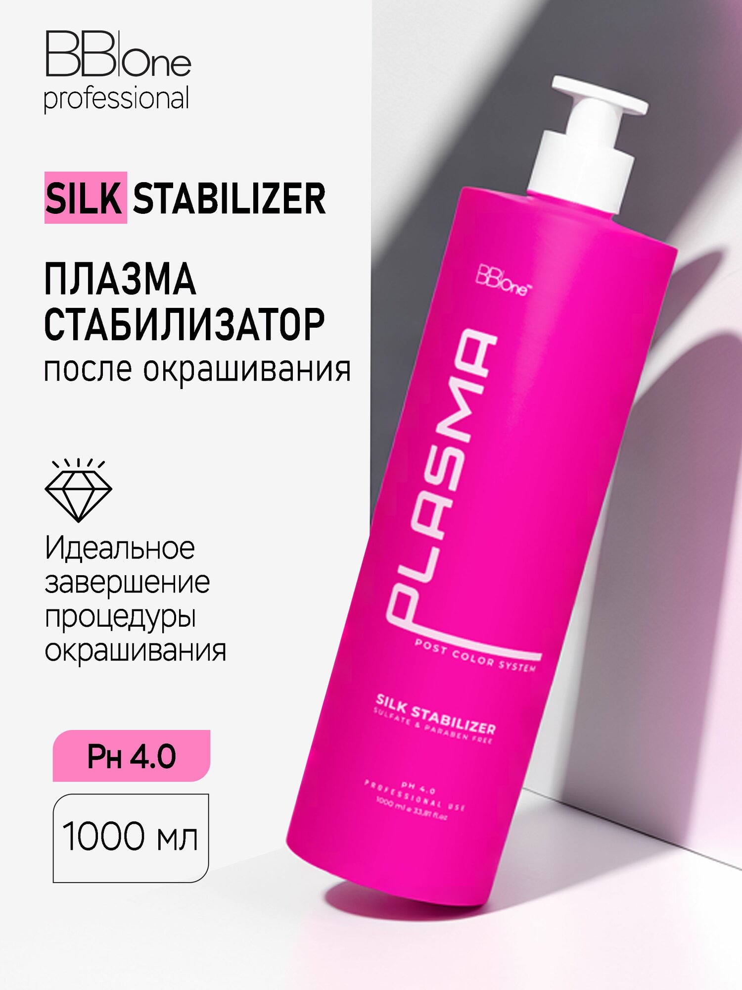Плазма-стабилизатор окрашивания Silk Stabilizer, 1000 мл