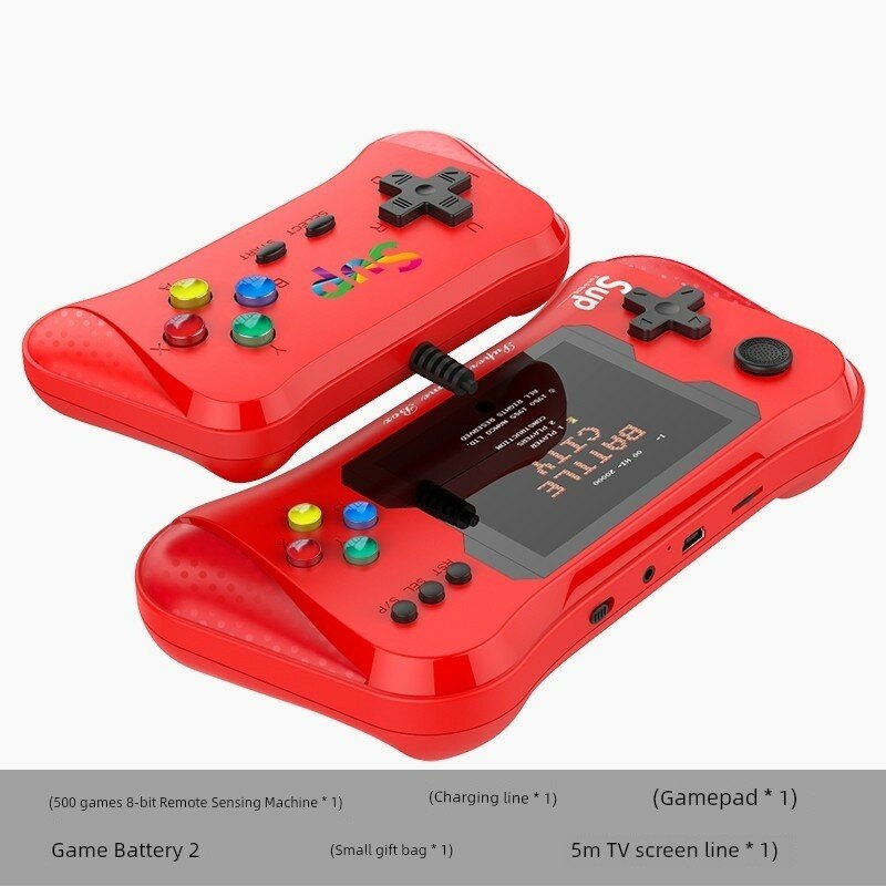 Игровая консоль "X7", для одного или двух игроков, 500 игр, кабель в комплекте