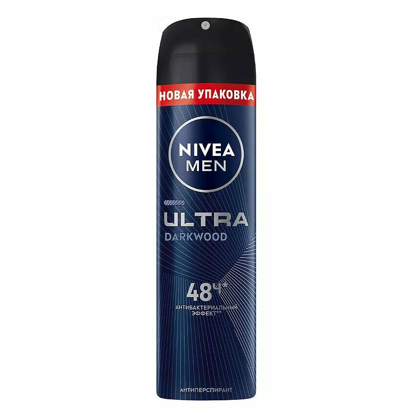 Дезодорант-антиперспирант Nivea Men спрей Ultra Darkwood , 150 мл