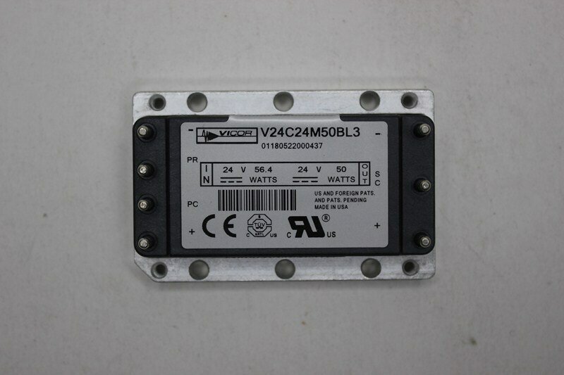 V24C15M50BL3 VICOR конвертор DC DC 1 выход 15V 3.33A 18V - 36V вход