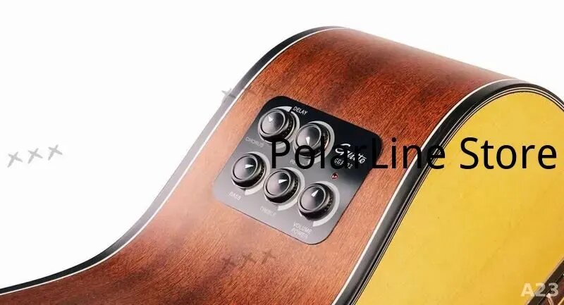 Трансакустический звукосниматель для акустической гитары Guitto GGP-02X