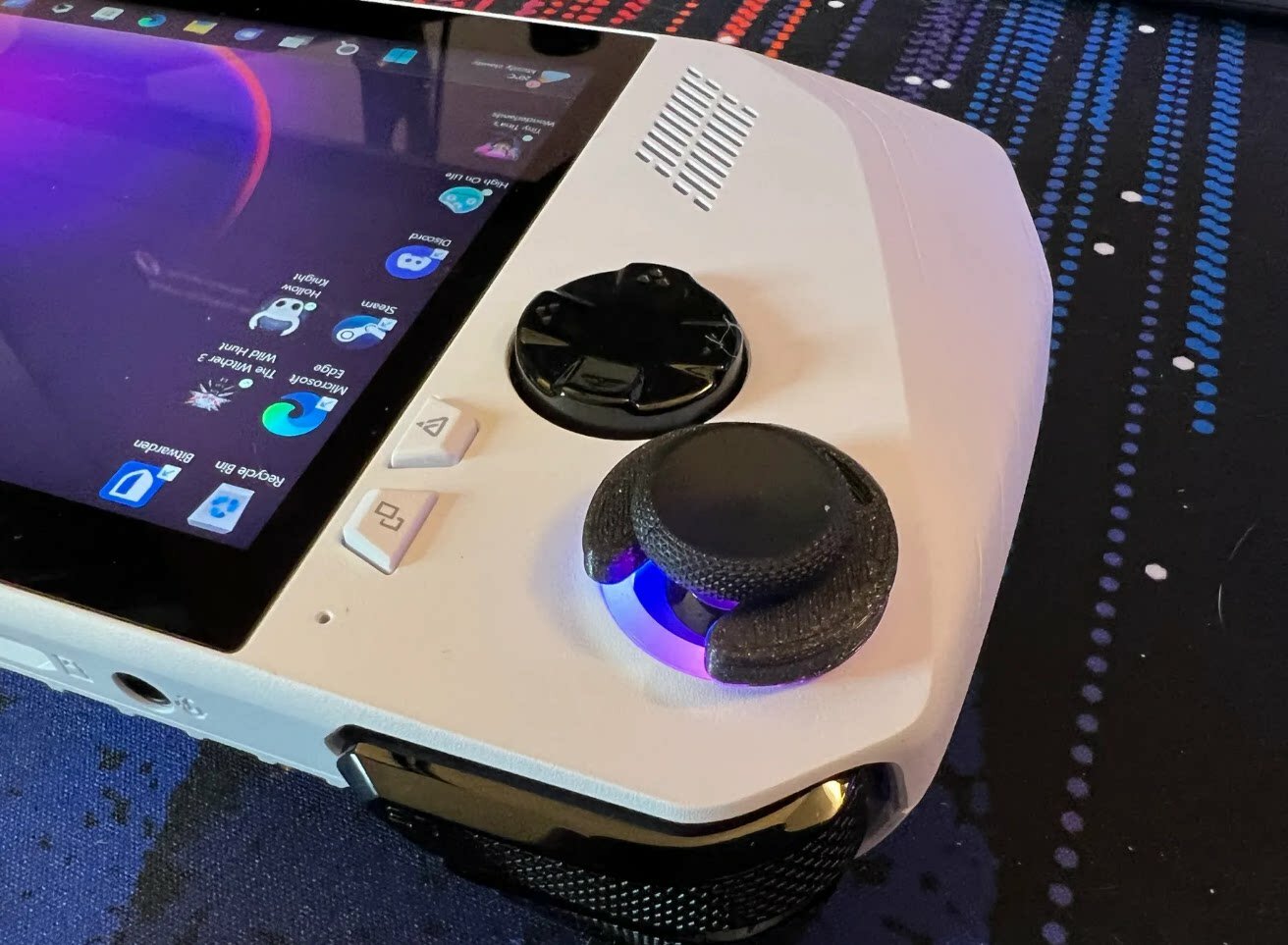 Фиксатор стиков контроллера анти-дрейф для PS5, Switch, ROG Ally, Steam Deck - белый цвет