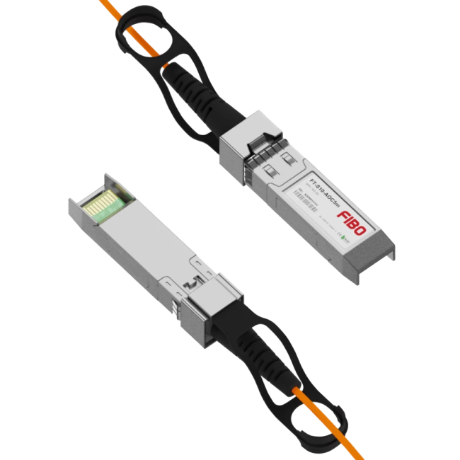FIBO FT-S10-AOC5m Кабель/ FIBO FT-S10-AOC5m SFP+ AOC модуль, оптический кабель, 5 метров