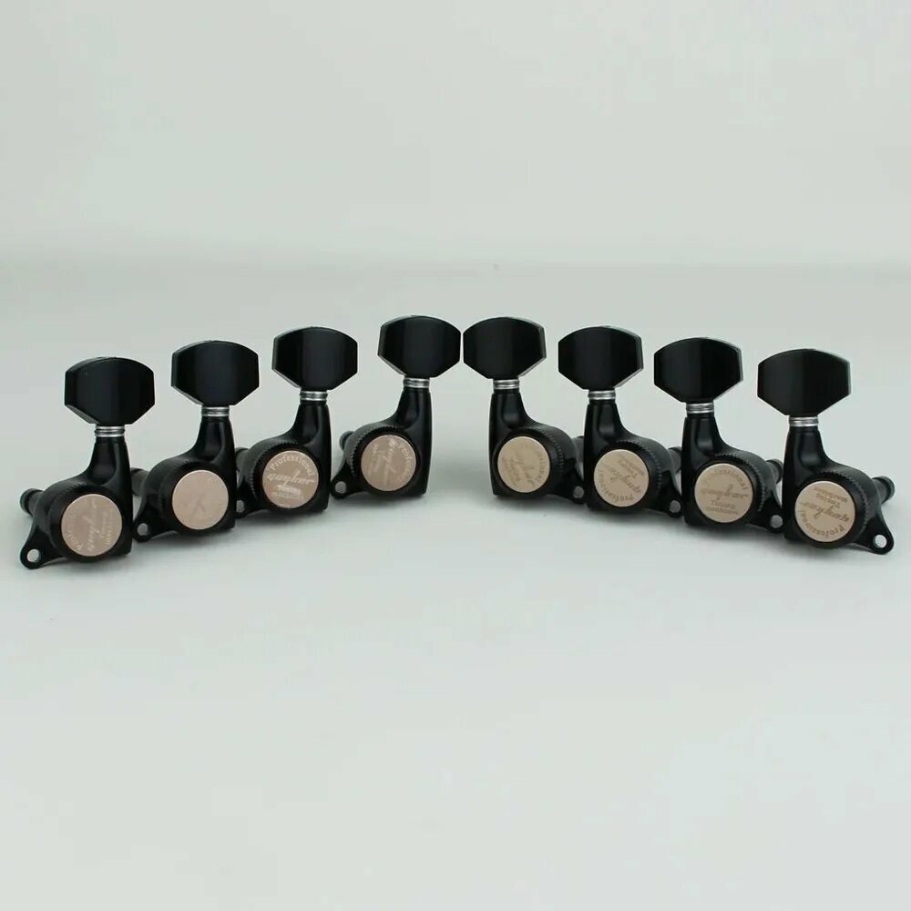 Колковая механика электрогитары GUYKER BLACK