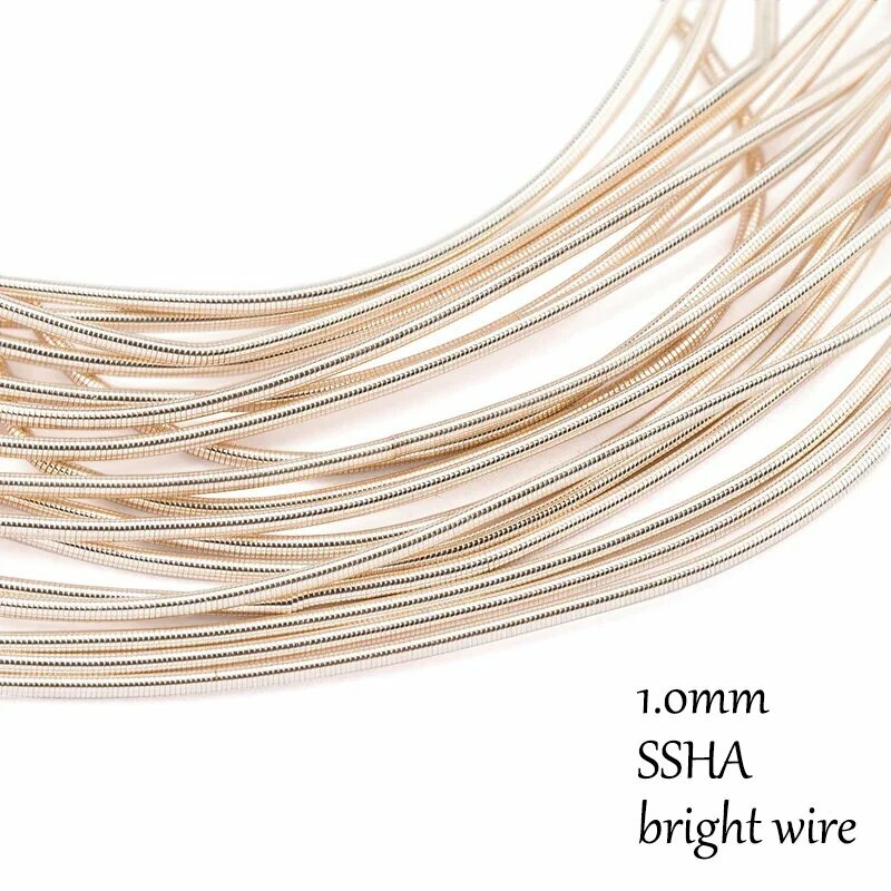 Металлическая нить 1.0mm Bright wire-SSHA