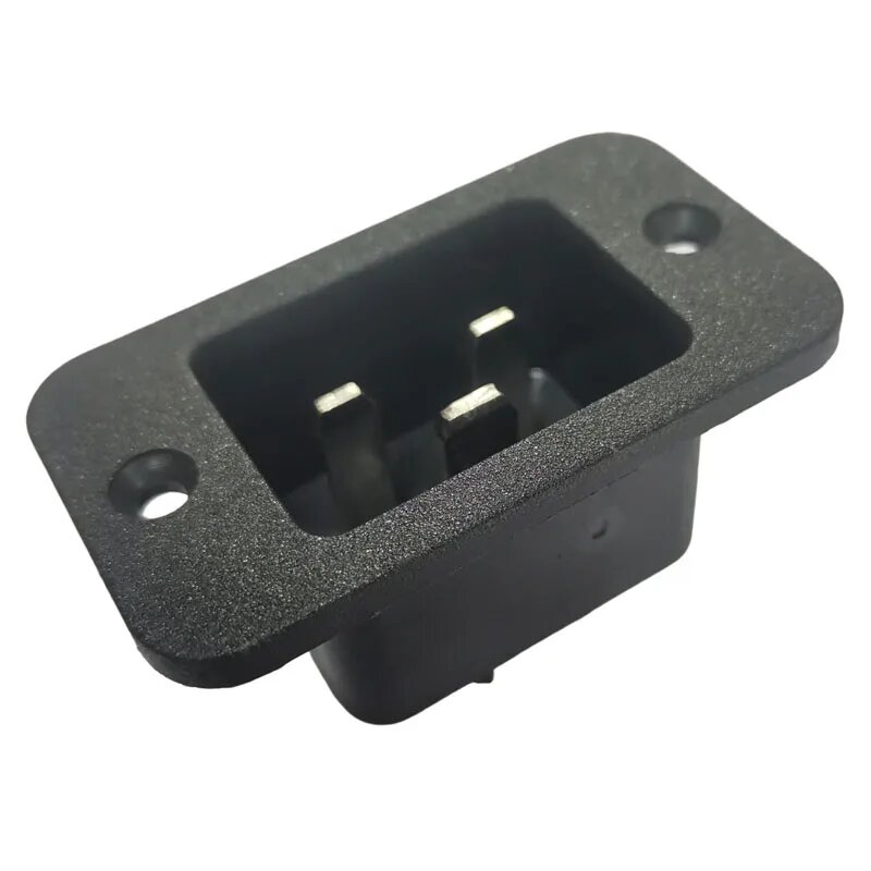 Розетка IEC C20 черная 2шт.
