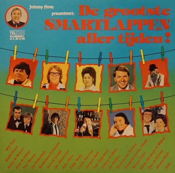 Johnny Hoes - Presenteert: De Grootste Smartlappen Allertijden ! 2LP EX