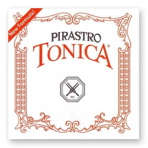 Струны Pirastro Tonica для скрипки, комплект из 4 шт, синтетика, сталь, серебро