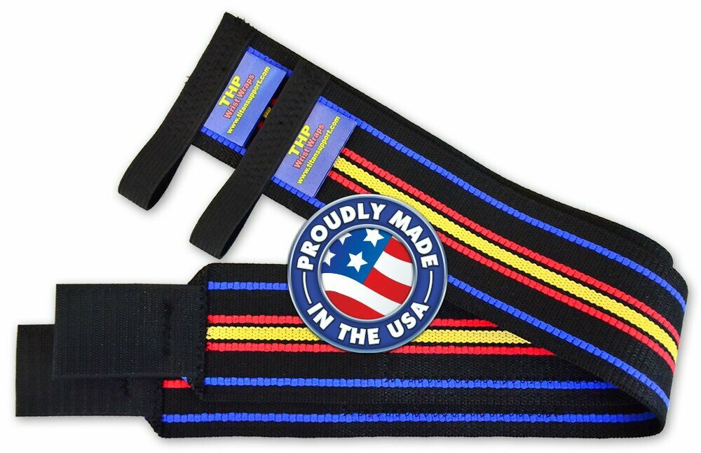 Бинт для запястий Titan Support Systems THP, синтетика, черный, 61см