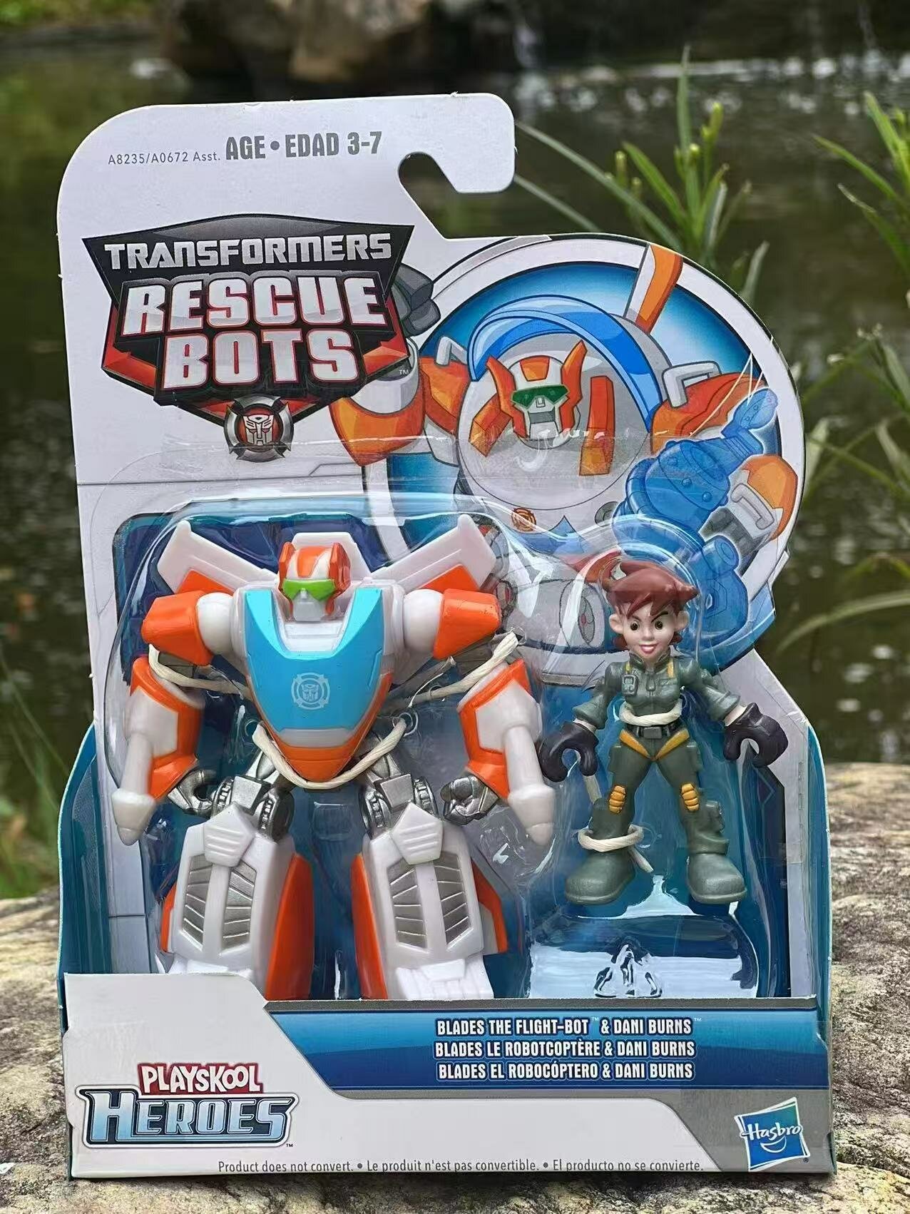 Hasbro Playskool Heroes Трансформеры Спасательные боты Фигурки, Синий, Унисекс