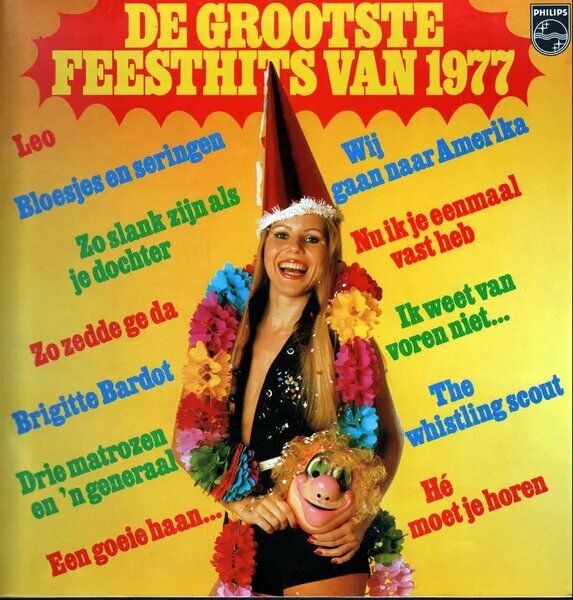 Various - De Grootste Feesthits Van 1977 VG-