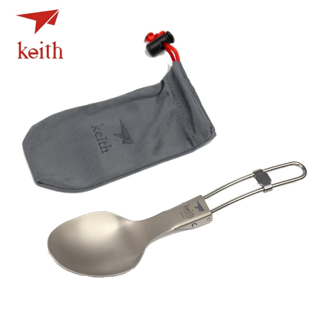 Keith Titanium складная ложка