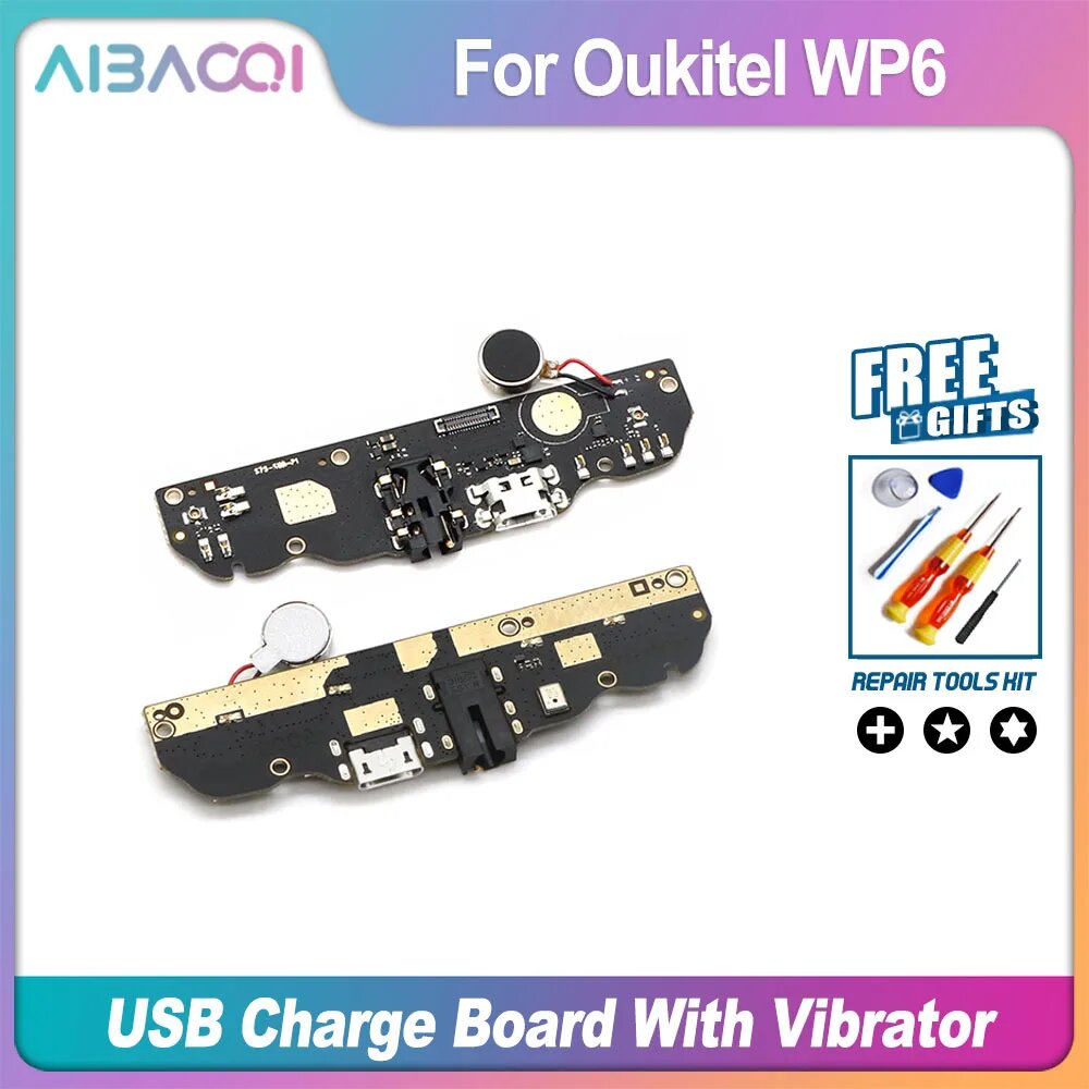 Oukitel WP6 USB плата зарядки с микрофоном и вибратором