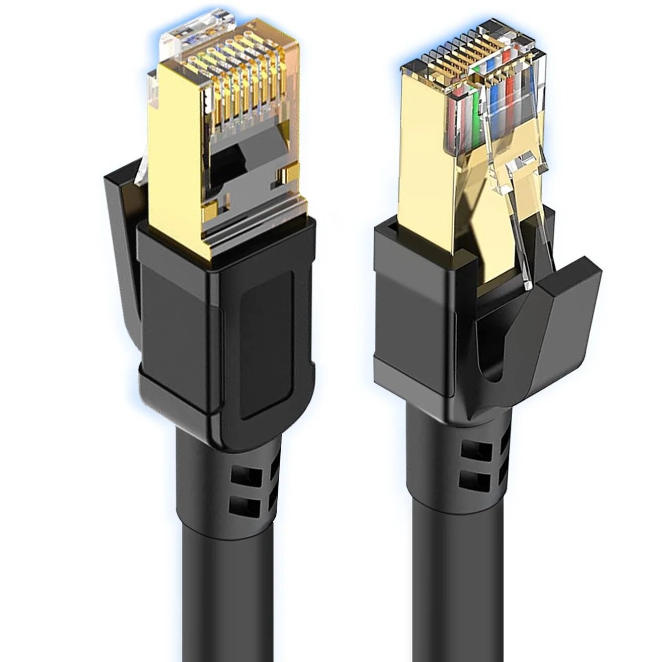 Cat 8 Ethernet кабель 5m, черный