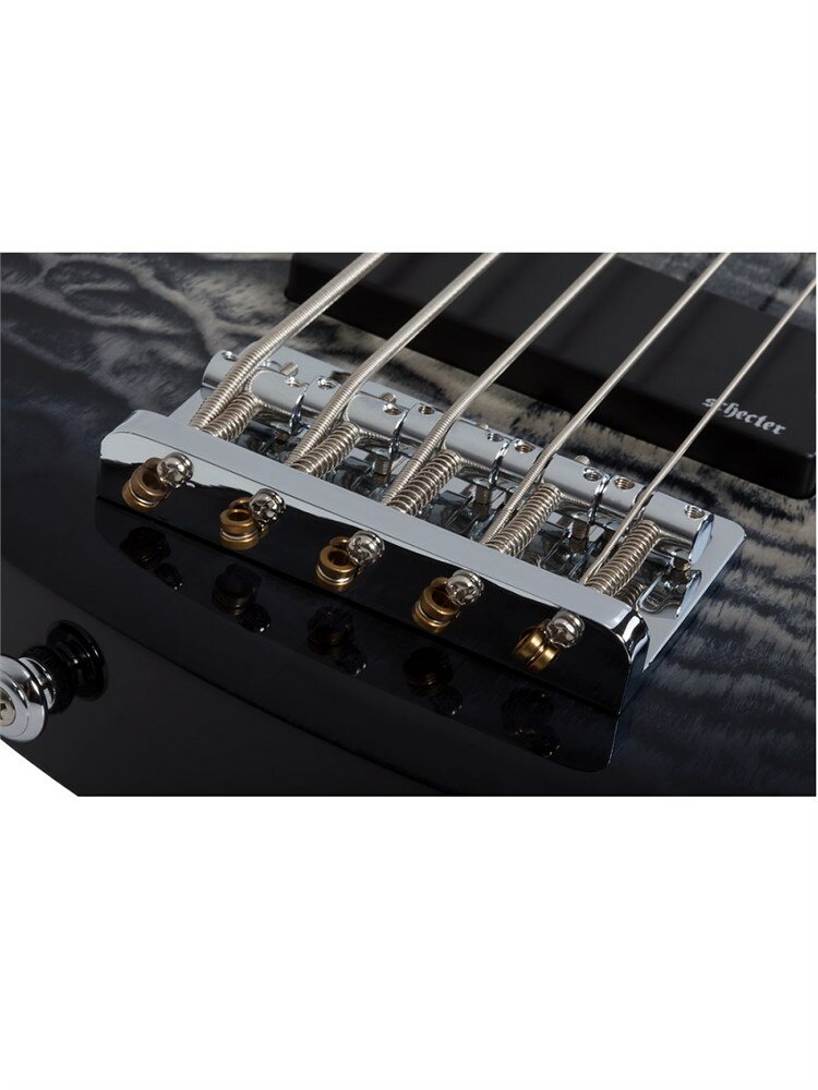 Бас-гитара Schecter C-5 Plus Charcoal Burst — фото 1