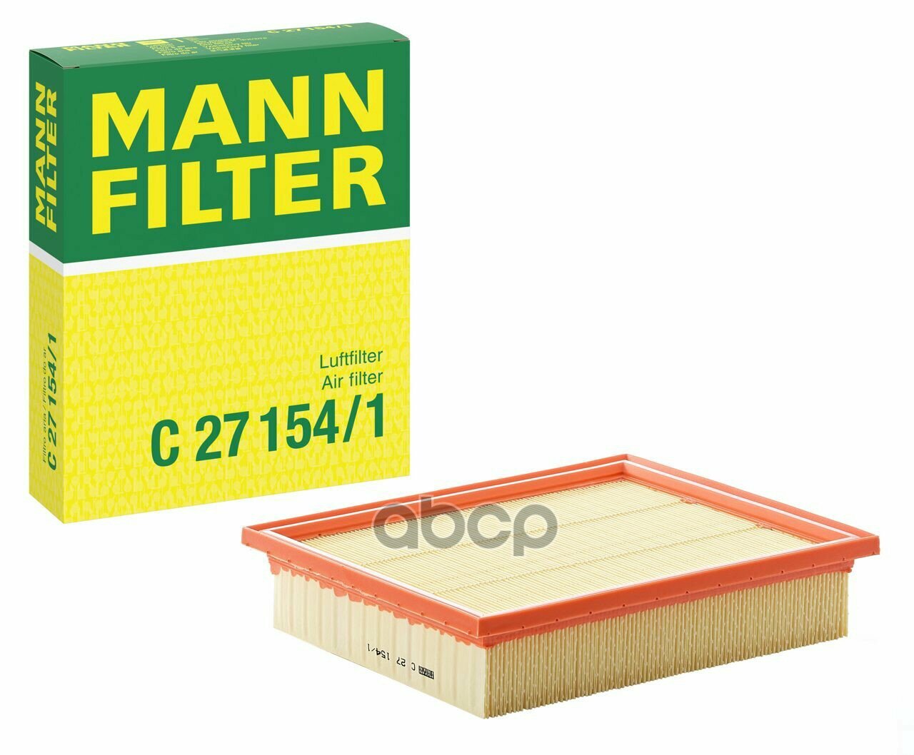 Воздушный фильтр VW Golf2/3/Passat B3/B4/Vento/VR6 1,4.2,8L & 1,9D/TD/SDi/TDi 91- MANN-FILTER арт. C271541